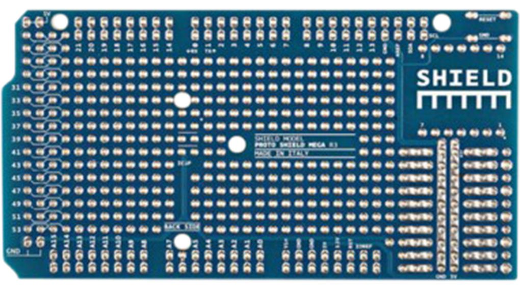 Arduino Mega Proto Shield Rev3 printkort | Elektronik Lavpris Aps