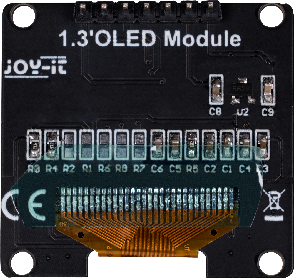 Joy-IT Display-modul 3.3 cm (1.3 tommer) 128 x 64 Pixel | Elektronik ...