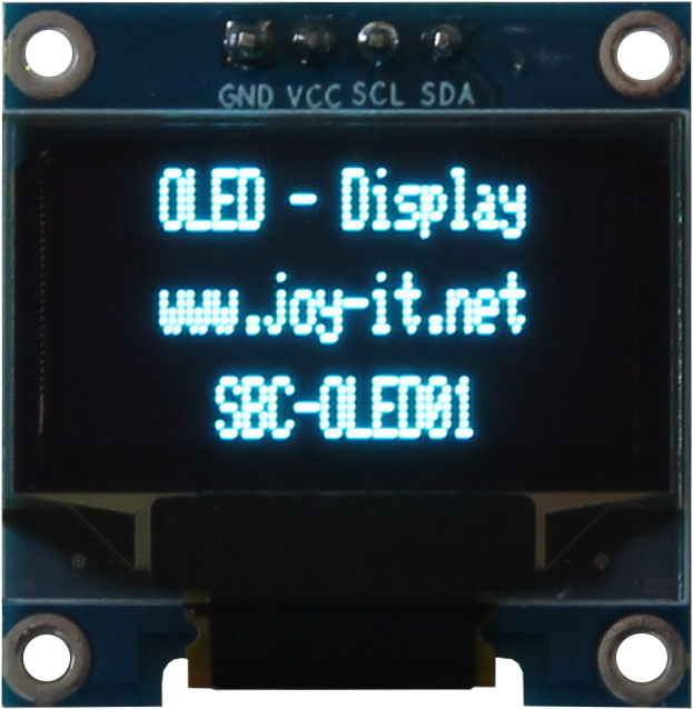 OLED display for Arduino, Raspberry Pi or other single-board ...
