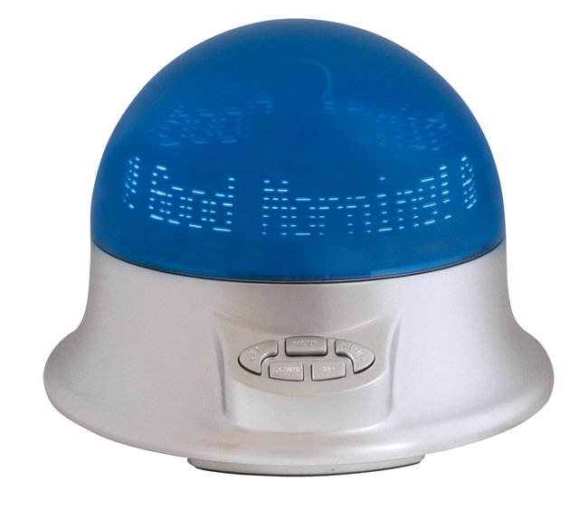 Led Message Clock Blå Elektronik Lavpris Aps