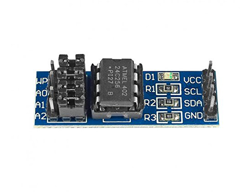 At24c256 Serial Eeprom I2c Interface Eeprom Data Storage Module For Arduino Elektronik Lavpris Aps 0899